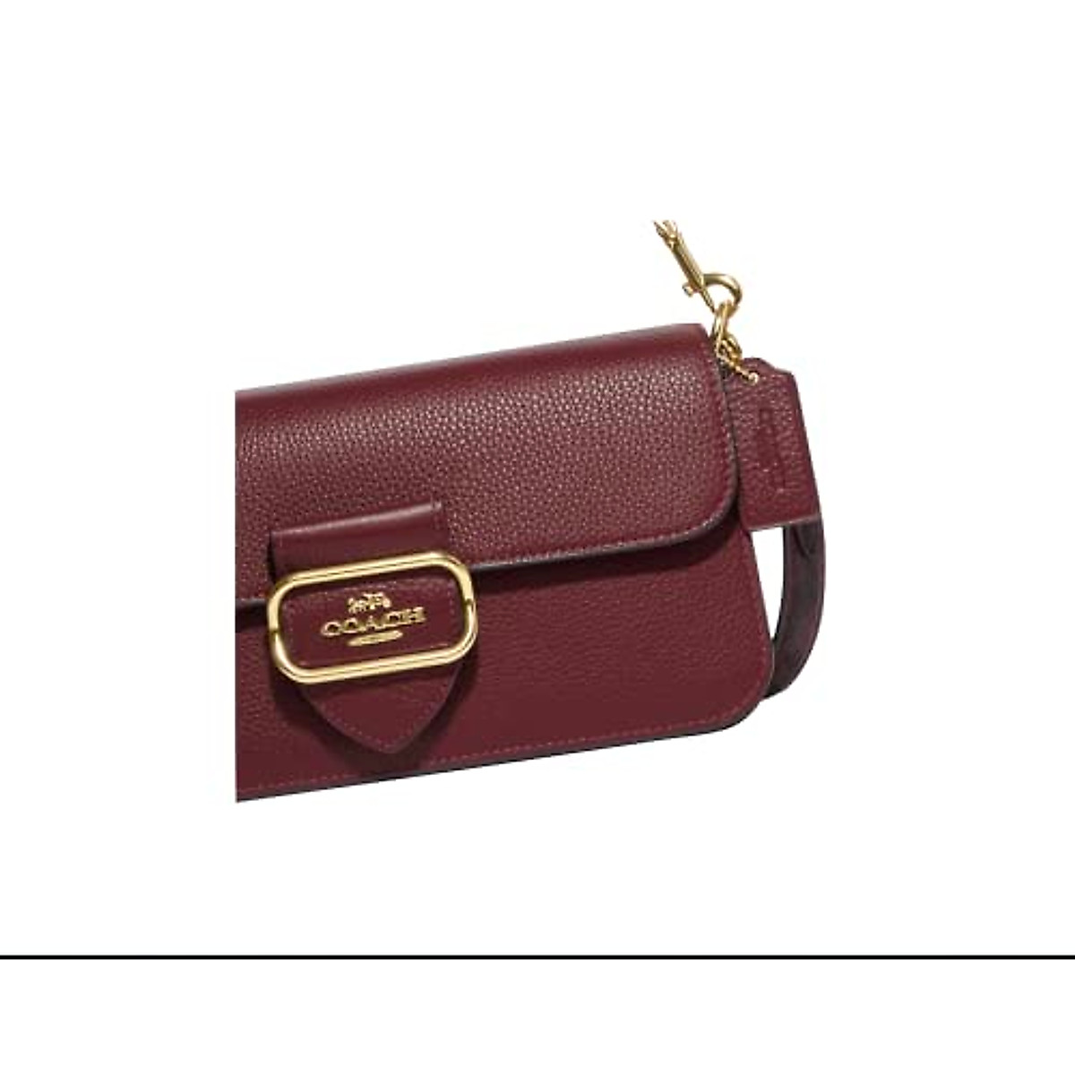 COACH Morgan Shoulder Bag (IM/Black Cherry Multi)