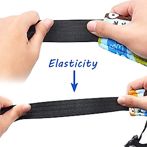 G-Tree 2 Pcs Fixing Band Baby Kid Head Support Holder Owl Print Sleeping Belt Car Seat Sleep Nap Holder Belt Baby Stroller Safety Seat Holder Belt(Pink)