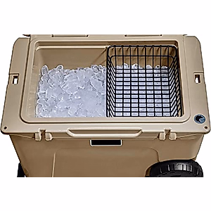 Cooler Basket for YETI Tundra Haul, YETI Roadie 48, and YETI Roadie 60 - Wire Cooler Rack for YETI Wheeled Coolers - Compatible with YETI Cooler Accessories, Cooler Dividers, and YETI Accessories
