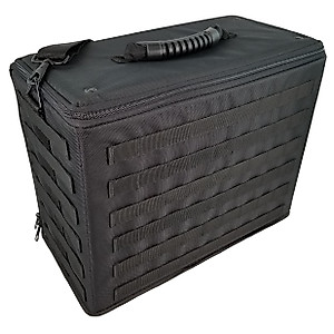 Battle Foam P.A.C.K. 432 Horizontal Pluck Foam Load Out Miniatures Case (Black)