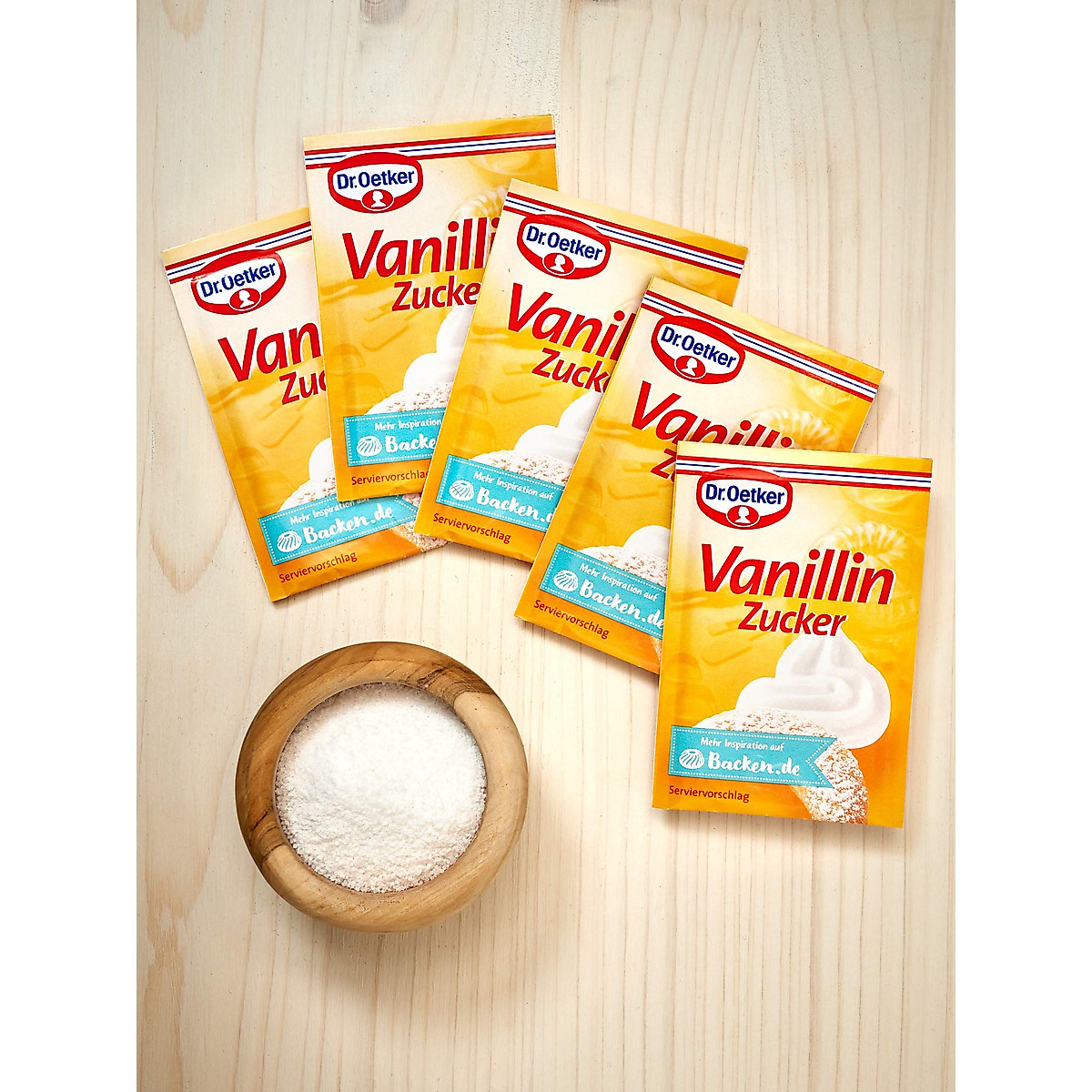 Dr. Oetker Vanillin-Zucker - Pack of 10