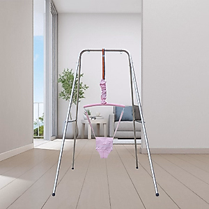 CargoTi Baby Jumper with Stand Baby Bouncer Easy Set-Up Baby Exerciser for Active Babies Suitable for Indoor and Outdoor Natural