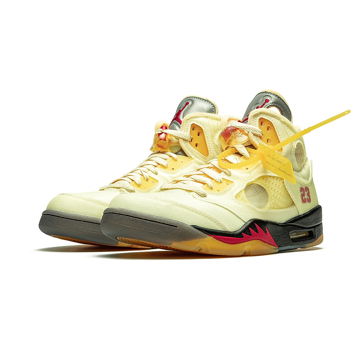 Jordan Mens Air 5 Retro SP DH8565 100 Off-White - Sail - Size 10.5