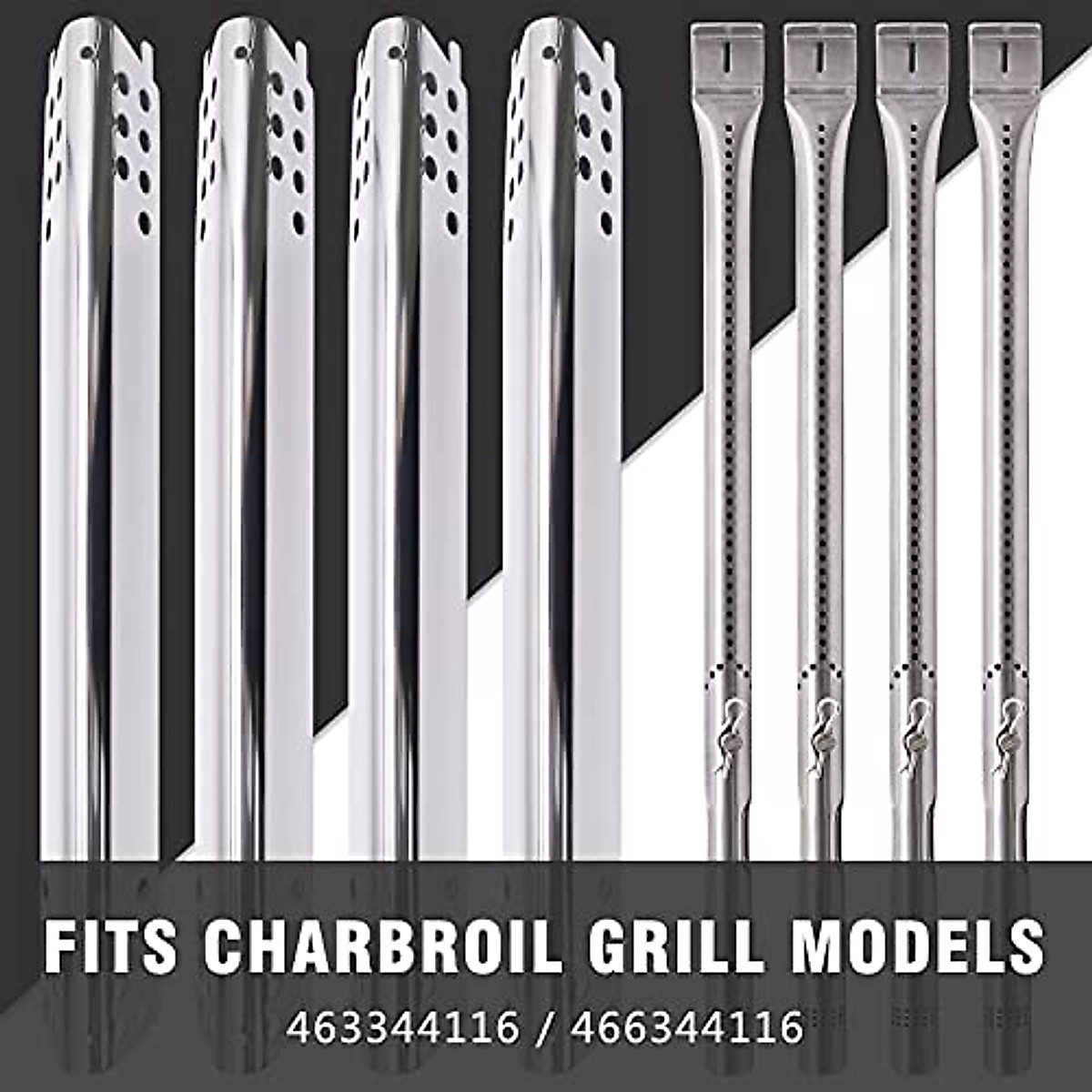 Aipoilk Grill Replacement Parts for Charbroil Advantage 463344116 466344116 Gas Grill, Replacement Parts for Char-Broil 463344116, G4328M00W1 G432-8M00-W1 G3610003W1 G361-0003-W1 G4328M00W