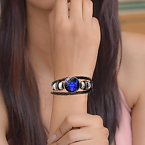 Atiptu Zodiac Signs Spirit Bracelet 12 Constellation Bracelet for Women Men Zodiac Bracelets Adjustable Glow in the Dark Zodiac Gift for Constellation Lover (Taurus)