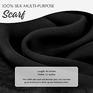 Utopiat High-End Audrey Style Oversized Adjustable Black Wool Hat with 100% Silk Black Scarf Inspired by Breakfast at Tiffanys | Premium Elegant Wide Brim Summer Hat