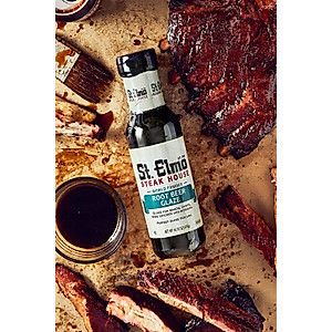 St. Elmo Root Beer Glaze, Great Sauce and Marinade for Wings, Ribs, Burgers, and More