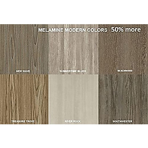 Samples of Melmine Shelves Colors TFKUSA made, Choose singles or Book.