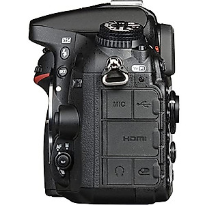 Nikon D7200 24.2MP DSLR Digital Camera (Body Only) (1554) Deluxe Bundle with SanDisk 64GB SD Card + Large Camera Bag + Spare EN-EL15 Battery + Deluxe Camera Cleaning Kit