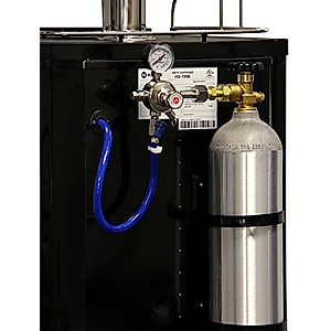 Kegco MPK199SS-G Guinness Dispensing Kegerator with Black Cabinet and Stainless Steel Door