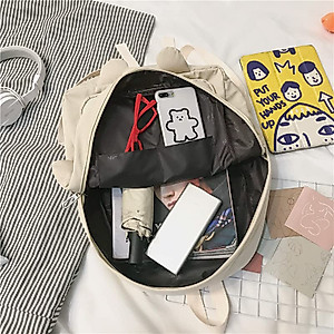 KOWVOWZ Kawaii Frog Large Novelty Backpack Girl Boy Teen Cute Fuuny Panda Animal High School Backpack Laptop Waterproof Bookbag (Frog)