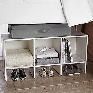 DormCo Yak About It Cube Storage Organizer - White