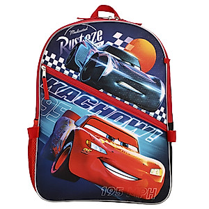 Pixar Cars 3 Jackson Storm 5-Piece Backpack Set