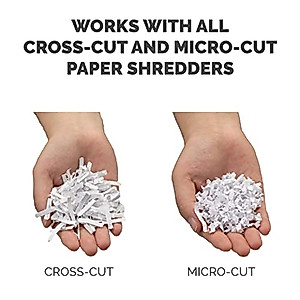 Fellowes Powershred Performance Paper Shredder Lubricant Sheets with Paper Shredder Oil Lubricant for Cross-Cut and Micro-Cut Paper Shredders, 6 x 8.50 x 0.031 Inch, 10-Pack