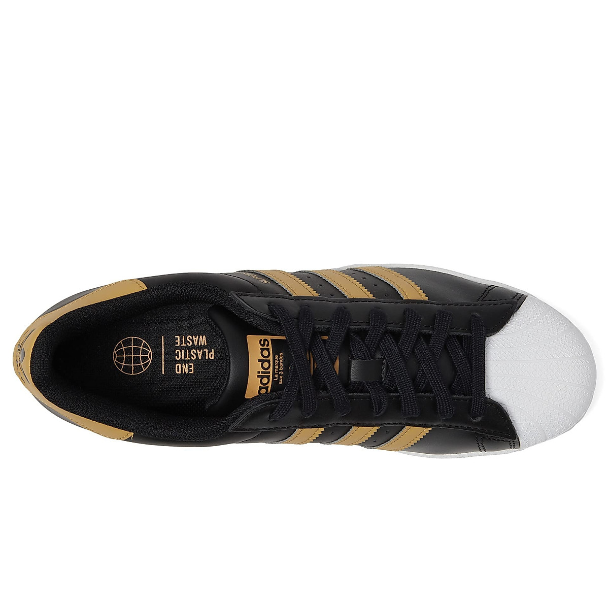 adidas Superstar Shoes Men's, Black, Size 8.5