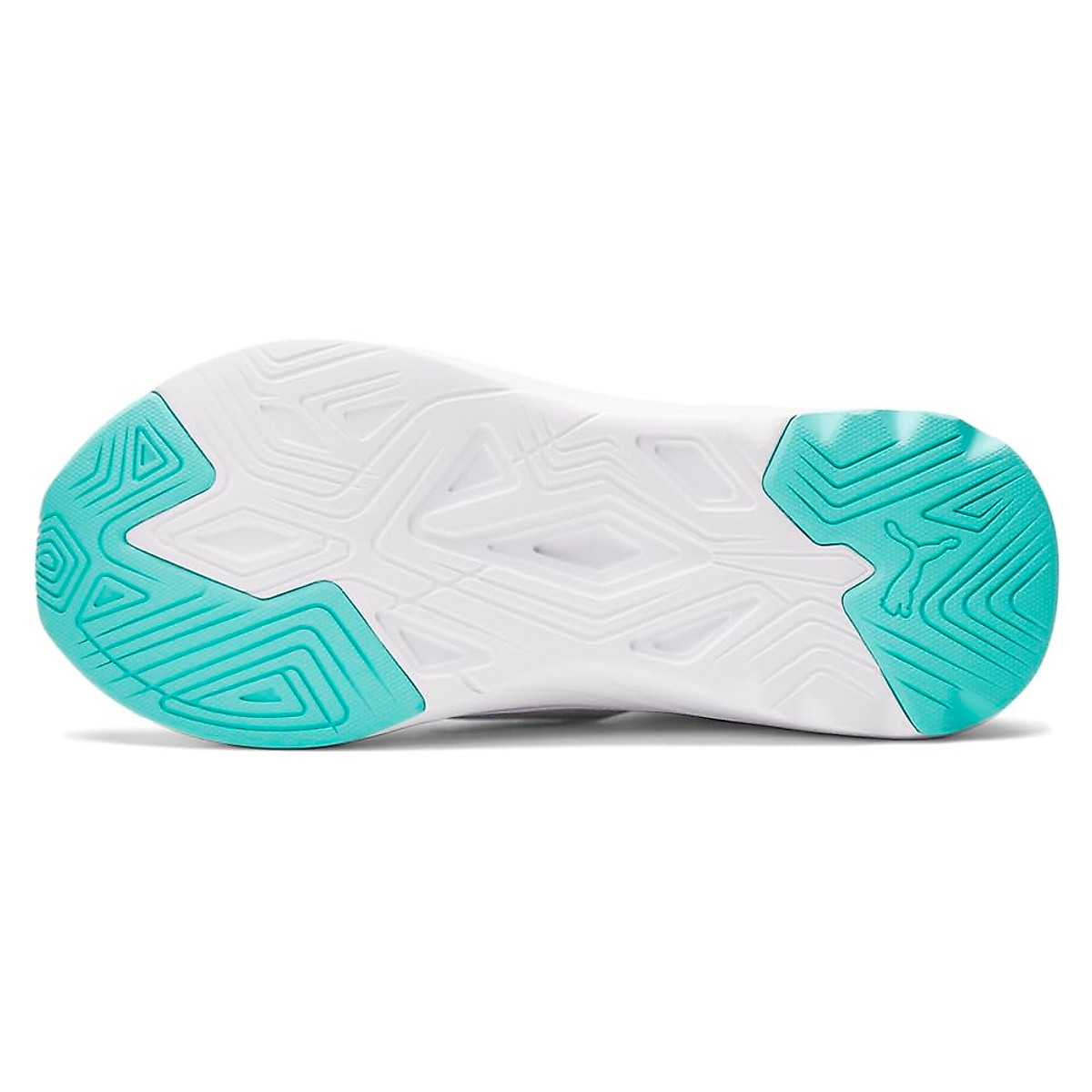PUMA Softride Sophia Slip-On Bleached Puma White/Aruba Blue 11 B (M)