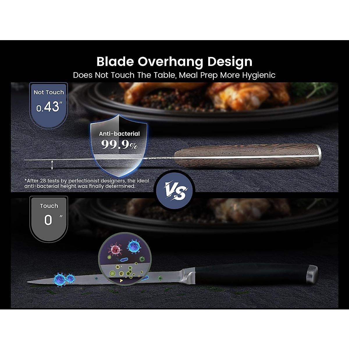 SYOKAMI Boning Knife for Meat Cutting, 6.7 Inch Japanese Style Fillet Knife with Wood Handle, High Carbon Razor Sharp Flexible Blade Deboning Knife, Damascus Pattern Full Tang Design Ideal for Gift