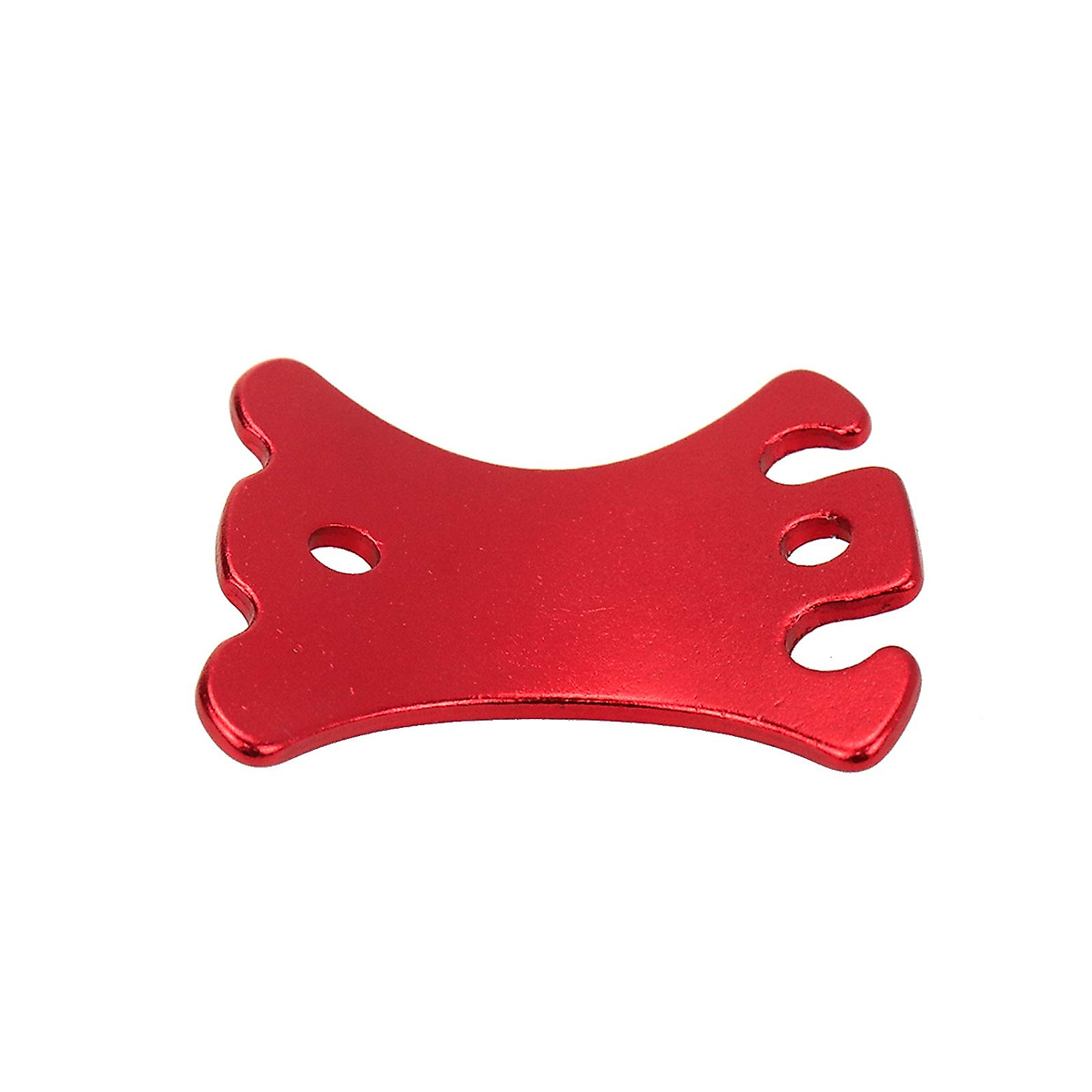 Dasunny Aluminum Alloy Guyline Cord Adjuster, Tent Wind Rope Tensioners for Camping Hiking Backpacking Outdoor Activities, Pack of 10 (Red Anodized)