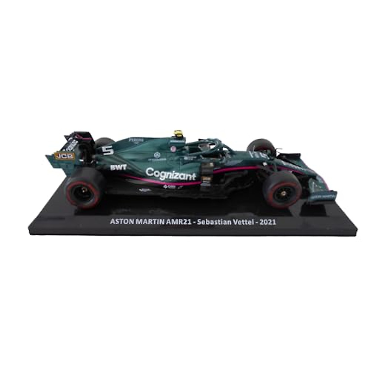 - 1/24 Model car Formula 1 Compatible with Aston Martin AMR21#5 S. Vettel 2nd Azerbaijan GP Formula 1 2021 - OR068
