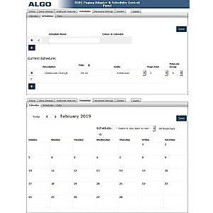 Algo 8301 IP Voice Paging Adapter & Bell Scheduler