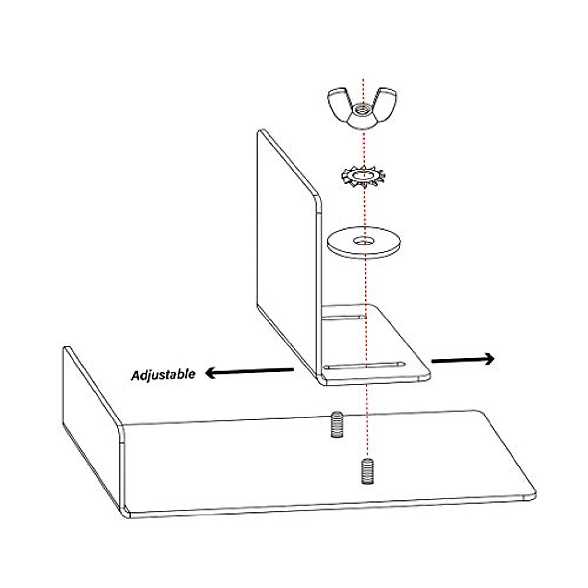DIYE MBT-70 Stand for OneWheel/+/+XR Pint One Wheel Accessory Base Aluminum (Black)
