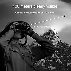 GOYOJO Night Vision Goggles Digital Head Mounted Binoculars 1080P FHD 8X Zoom with 1312FT Viewing in 100% Darkness for Airsoft Military Hunting Tactical Gear Wildlife Observation Surveillance