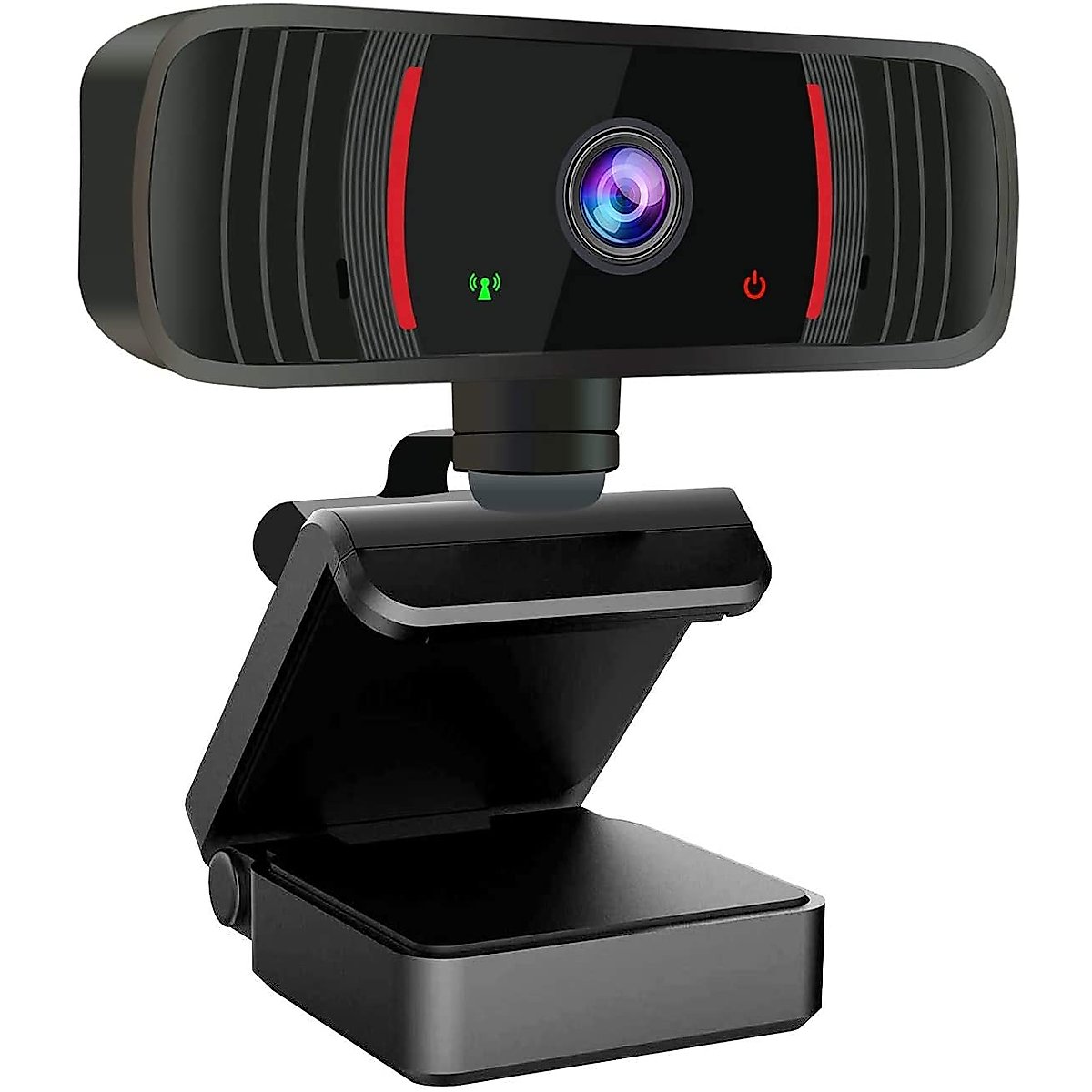 Peteme Webcam with Microphone for Desktop, 1080P HD USB Web Cameras, Computer Camera for Laptop,Plug and Play Webcam and Stereo Microphone for Zoom/Video Calling Recording/Gaming/Conferencing