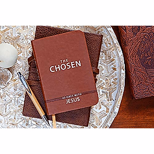 The Chosen: 40 Days with Jesus (Imitation Leather) – Impactful and Inspirational Devotional – Perfect Gift for Confirmation, Holidays, and More