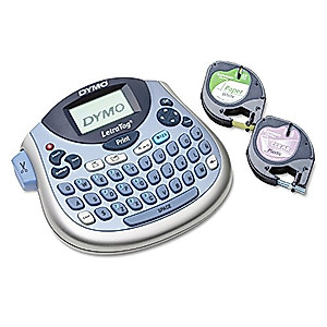 DYMO 1733013 Letratag 100T Label Maker, 2 Lines, 6 7/10W X 2 4/5D X 5 7/10H