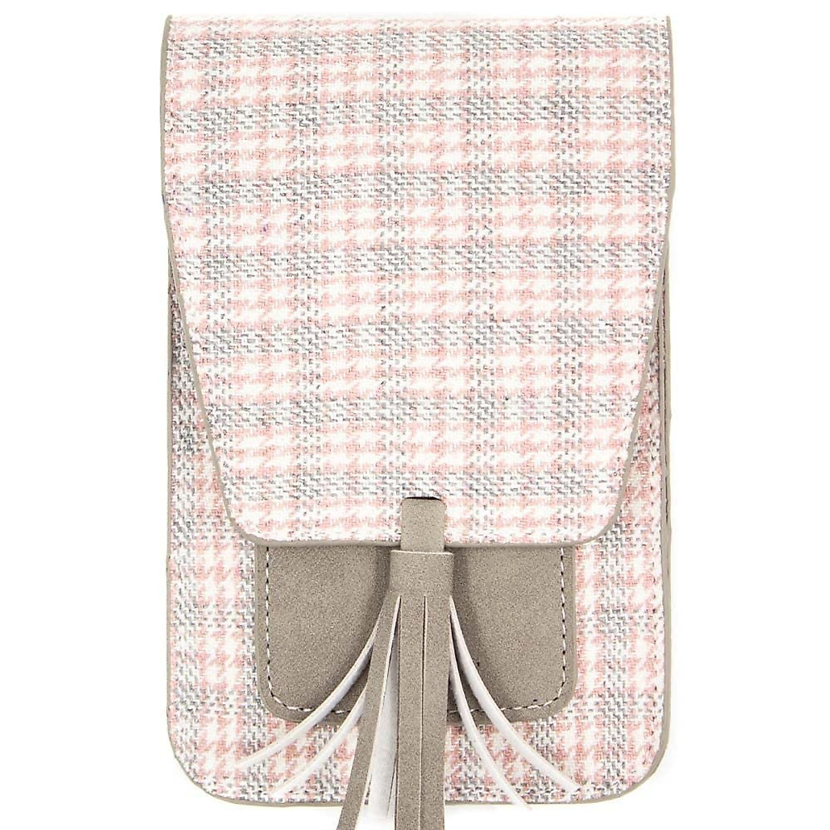 K. Carroll Accessories Harper Crossbody View Pink Tweed