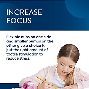 BouncyBand Wiggle Seat, Silver, 1-Pack – Small 10.75” D x 2.5” H Wobble Cushion for Kids Aged 3-7 – Sensory Tool Promotes Active Learning & Improves Productivity – Includes Pump for Easy-Inflation