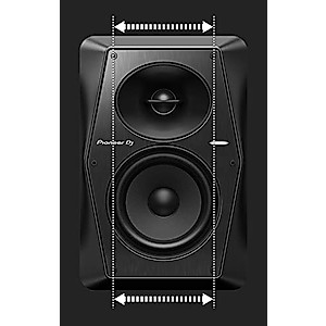Pioneer DJ VM-70 6.5-inch Active Monitor Speaker - Black