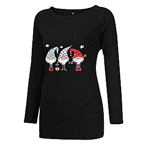Christmas Outfits for Women y2k Jackets Novelty Funny Raglan Sleeve tee t-Shirt Graphic Print Tops Tunics Outwear Jacket 2023 colthes Knitted Sweaters Womens Dress Shirts Ugly Christmas Sweater
