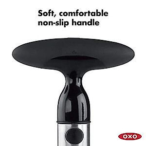 OXO Good Grips Stainless Steel Pineapple Corer & Slicer,Silver/Black