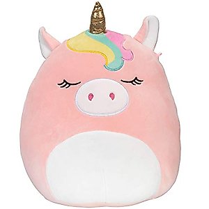 Squishmallows Official Kellytoy Plush 12" Ilene The Pink Unicorn- Ultrasoft Stuffed Animal Plush Toy
