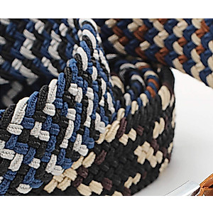 Womens & Mens Fashion Eco-friendly Casual Canvas Belts - Multi Color Style