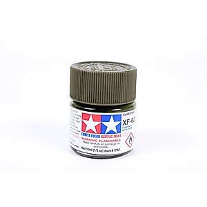 TAMIYA Acrylic Mini XF62 Olive Drab TAM81762 Plastics Paint Acrylic
