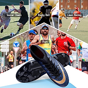 Soccer Cleats Mens Women Football Cleats Soccer Shoes Tacos De Futbol para Hombre Football Training Futsal Shoes Zapatos De Soccer para Hombres Professional Football Training Boots AG FG