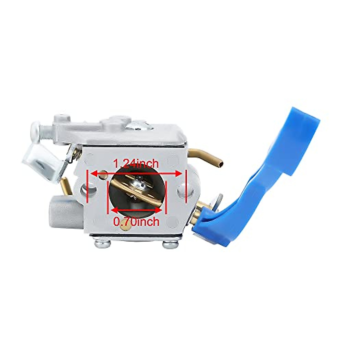 Savior C1Q-W37 Carburetor for Husqvarna 125B 125BX 125BVX 28CC 170 MPH 2 Cycle Leaf Blower 590460102 545081811 5450818-11