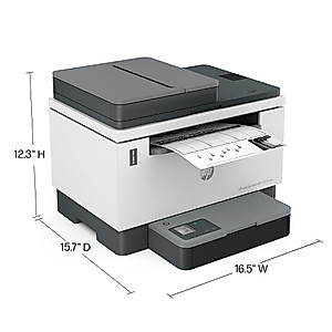 HP LaserJet Tank MFP 2604sdw Wireless Black & White Printer Prefilled With Up to 2 Years of Original HP Toner (381V1A)