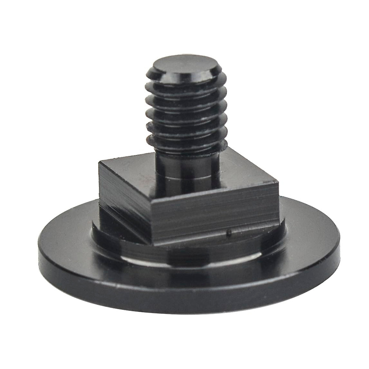 3mirrors Welding Hood (Pipeliner) Helmet Fasteners Headgear Replacement Parts Accessories Screws Flip Hood Aluminum - 1 Pair (Black Anodized Knurled)