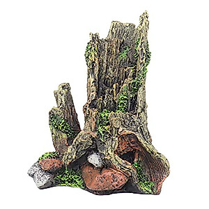 Ulifery Tree Trunk Aquarium Decoration Decaying Log