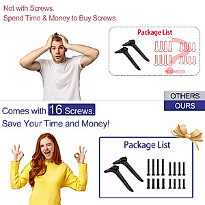 TV Base Stand for Hisense TV Legs, TV Stand Legs for Hisense 32" 43" 50" 55" 58" 65" TV, for 32H4030F3 32H4G 43R6E3 43R6E1 50R6E3 50R6E4 50R6090G 55R6E1 55R6E 55R6070G 58R6E3 65H6570F, with Screws