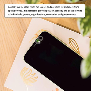 VumSyme Slide Phone Camera Blocker, Camera Webcam Privacy Cover Slide Phone Camera Blocker Laptop Privacy Protector 6PCS Laptop Camera Webcam Cover Webcam Privacy Cover