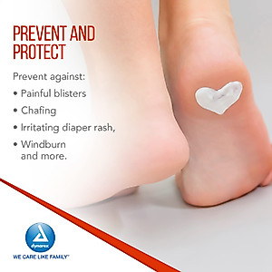 Dynarex White Petrolatum, Petroleum Jelly Ointment to Help Prevent and Treat Skin Irritation, Diaper Rash and Dryness, White, 144 Individual 5 Gram Foil Packs, Dynarex White Petrolatum