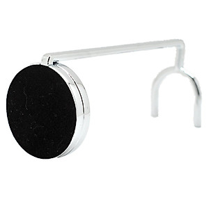 Solid Stainless Steel Shaving Brush Stand Holder Anti Slip Base