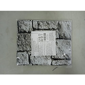 4Pcs Stone Wall Tablecloths, Cobblestone Tablecloths, Rectangular Brick Tablecloth, Stone Printed Table Cover, Stone Wall Backdrop for Medieval Castle Knight Halloween Party Supplies, 51 x 86 Inch