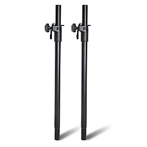 Sound Town 2-Pack Subwoofer Speaker Poles with Adjustable Height and Safety Pins (STSDA-50B)