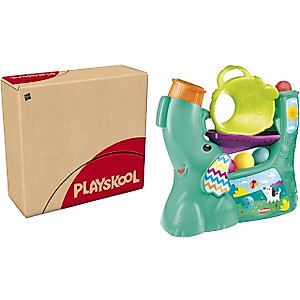 Playskool Chase 'N Go Ball Popper Toy for Active Babies and Toddlers with 4 Colorful Balls For Boys Girls and Kids Ages 9, 10, 11, 12 Months and Up