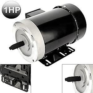 1HP Electric Motor 1725 RPM General Purpose Three Phase Motor 56C Frame 5/8“ Shaft Diameter Rolled Steel Shell 60HZ 230V/460V TEFC